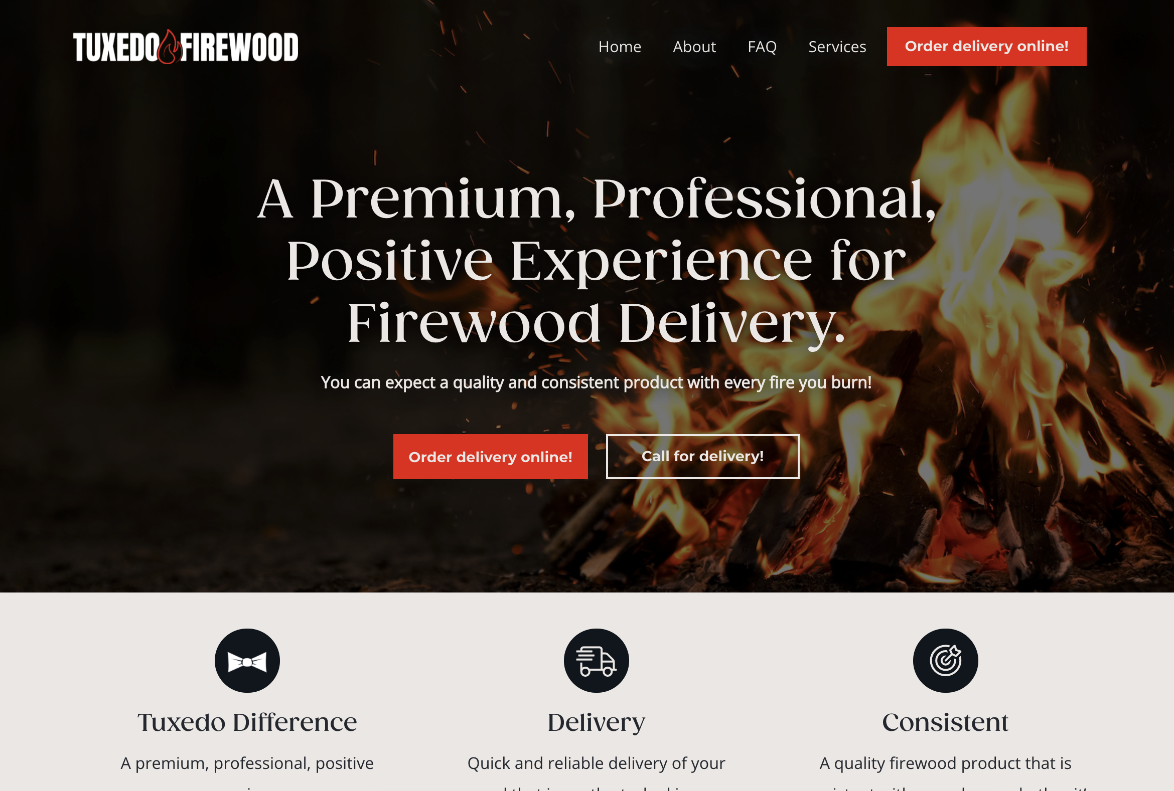 Order Online - Tuxedo Firewood